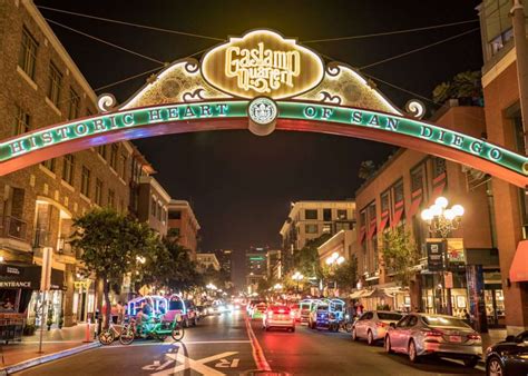 San Diegos Gaslamp Quarter Everett Potters Travel Report