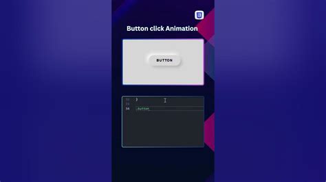 Button Click Animation Css Frontendcourse Webdesign Coding Html5css3 Youtube