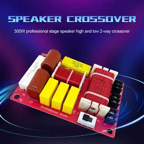 Weah 2507 2 Way Speaker Frequency Divider Loudspeaker Crossover Circuit
