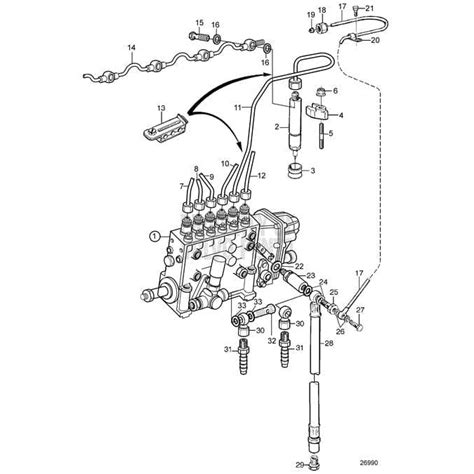 Volvo Penta Diesel Injector 3828967