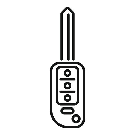 Digital Smart Key Icon Flat Security Control 43296821 Vector Art At