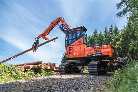 Develon Dx225ll 5 Log Loader Westerra Equipment Develon Dx225ll 5 Log Loader Westerra Equipment