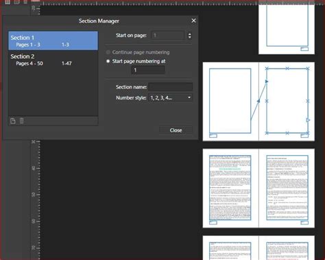 Page Numbering Pre V2 Archive Of Affinity On Desktop Questions Macos