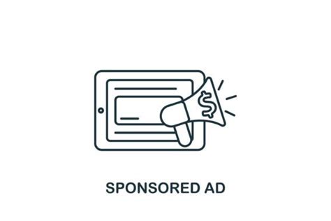 Sponsored Ad Icon Graphic By Aimagenarium Creative Fabrica