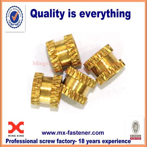 Lathed Brass Allen Locking Nut