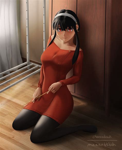 Artstation Yor Forger Thorn Princess