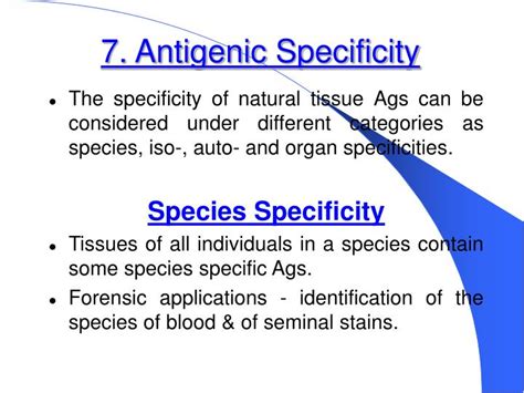 Explain Antigenic Specificity At Steve Courtney Blog