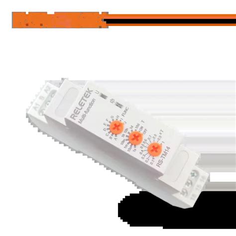 reletek time delay relay rs tm14 ac dc12 240v 50 60hz module din rail