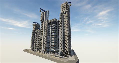 Hi Tech Lloyds Building Minecraft Map