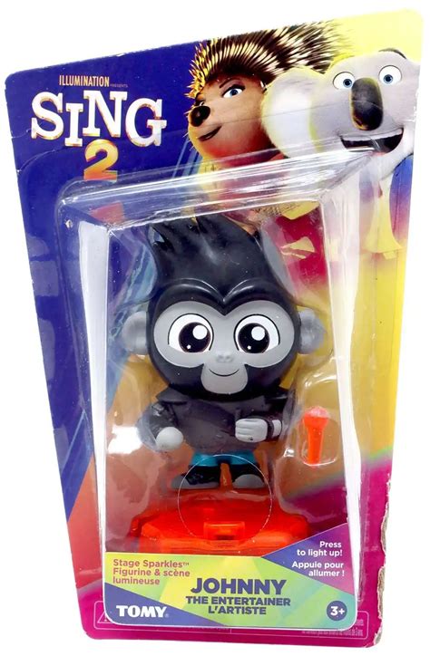 Sing Movie Sing 2 Stage Sparkle Johnny 3 Figure Tomy Inc Toywiz