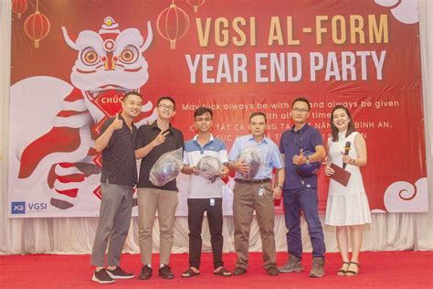 Vgsi Al Form Celebrated Success At Year End Party Vgsi