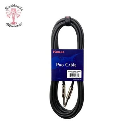 Cable Kirlin 6mt Ipcv 241 Bk Siddhartha Musical