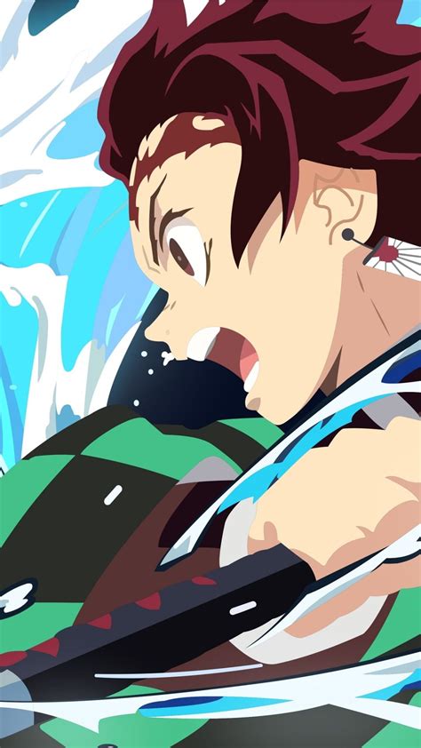 Demon Slayer Kimetsu No Yaiba Minimalist Wallpapers Wallpaper Cave