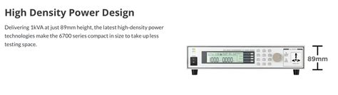 6700 Series Linear Programmable Ac Power Source Royalworktechnology