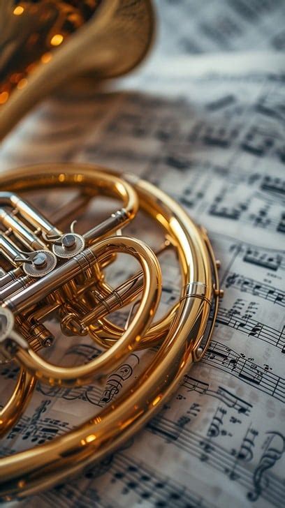 Free Elegant Brass Horn Image Music Brass Horn Download At Stockcake