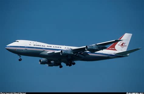 Boeing 747 230b Korean Air Lines Aviation Photo 0217390