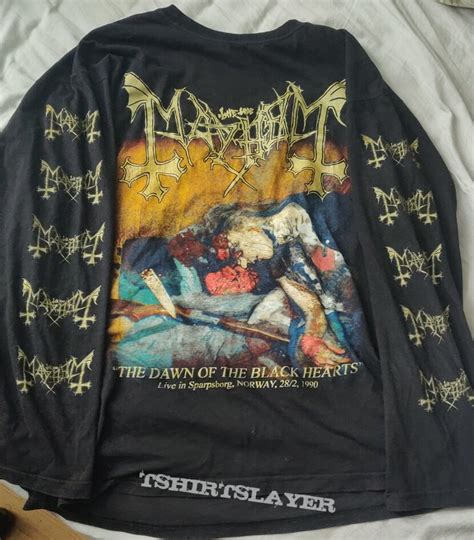 Mayhem Mayhem Dawn Of The Black Heart Tshirt Or Longsleeve
