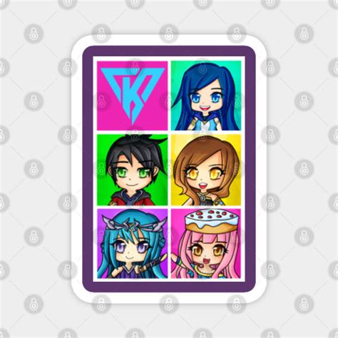 Funneh And The Krew Chibi Style Funneh Magnet Teepublic