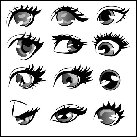 Anime Chibi Junge Augen
