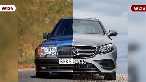 Mercedes E Class 1984 W124 Vs 2021 W213 Mwtv