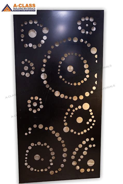 Metal Decorative Screen Circle Ring A Class Building Materials