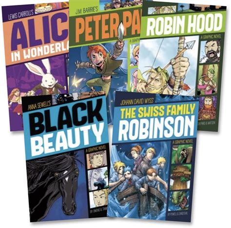 Graphic Revolve Classic Stories 6 Book Set Silvereye