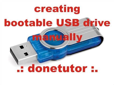 How To Create A Bootable USB Drive Without Using Any Software Usb Usb Drive Flash Drive