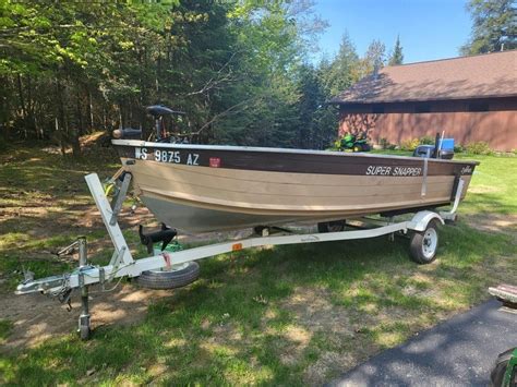2000 14 Sylvan Super Snapper W Yamaha 15hp And Live And Online