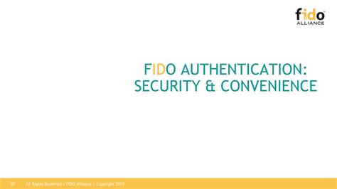 Technical Principles Of Fido Authentication Ppt