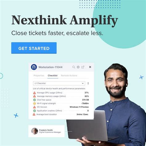 nexthink on linkedin amplify