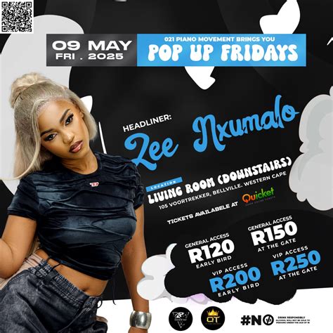 Book Tickets For POP UP FRIDAYS