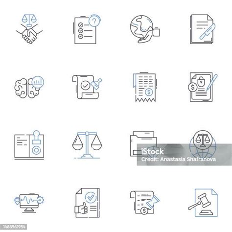 운영 팀 줄 아이콘 컬렉션입니다 효율성 생산성 물류 조정 협업 계획 커뮤니케이션 벡터 및 선형 그림 성과 조직 문제 해결 개요 표지판 세트 Kaizen에 대한 스톡 벡터