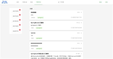总结个人博客系统技术亮点【码神之路在线博客系统】 csdn博客