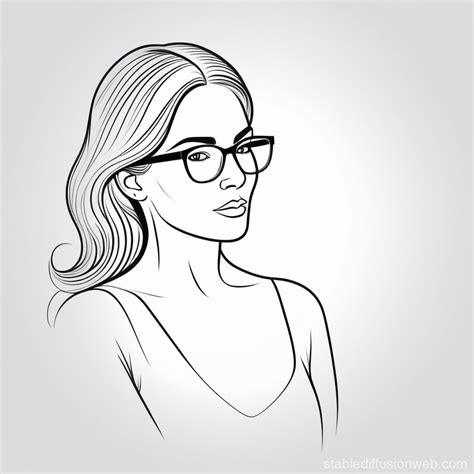 Woman Without Glasses Prompts Stable Diffusion Online