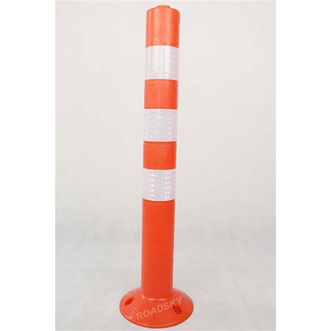Eva Delineator Post Warning Post With Rubber Base Supplier