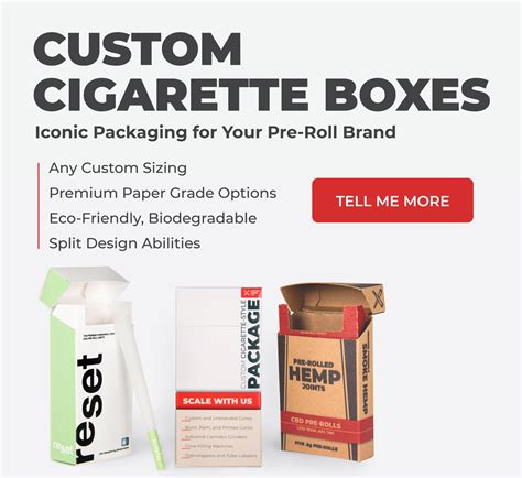 Custom Cigarette Boxes Custom Cones Usa