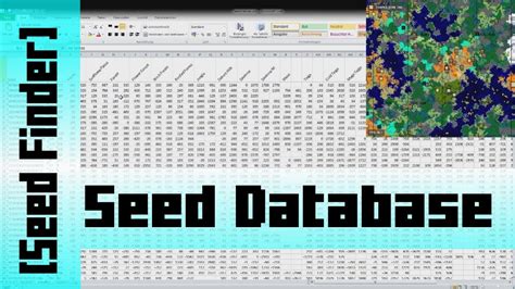 Find Your Seed From A Database New Seed Finder Project Youtube