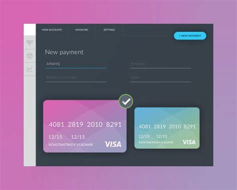Payment Form Ui Template Free Psd Download Psd
