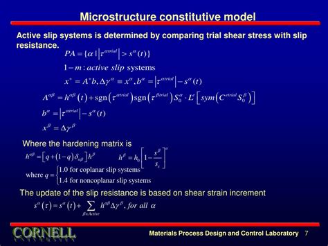 Ppt Grain Size Effect In 3d Polycrystalline Microstructure Including Texture Evolution