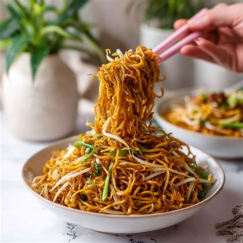 Crispy Cantonese Chow Mein Noodles Quick And Delicious