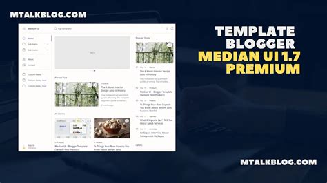 Template Blogger Median Ui 17 Premium Free