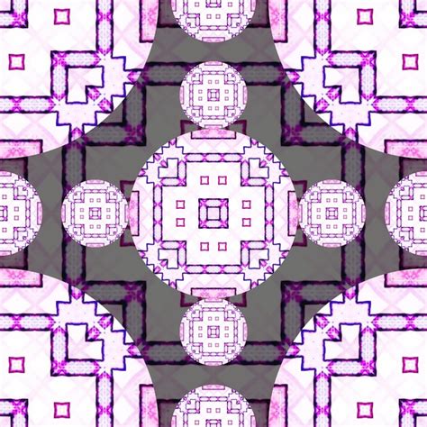 Premium Photo Seamless Abstract Symmetrical Pattern