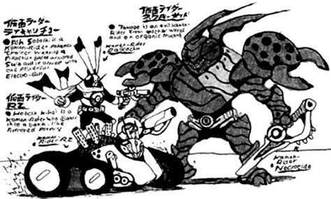 [oc] Kamen Rider Rz And Kamen Rider Raikachu Vs Kamen Rider Necroside By Kainswordshadowkan