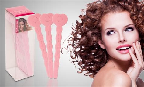 Magic Hair Rollers Six Pack Groupon Goods
