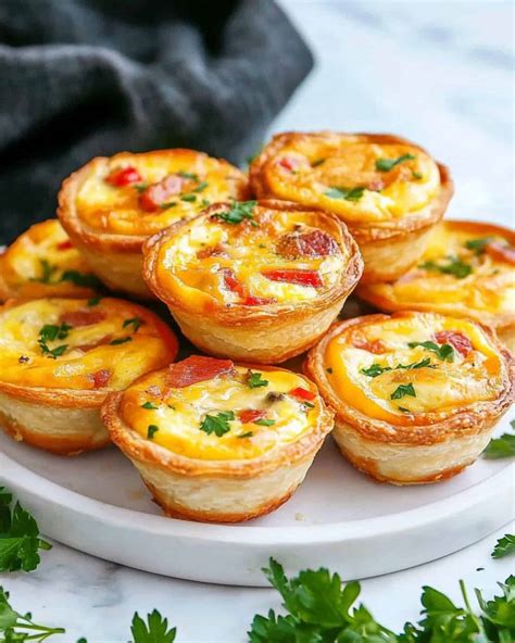 Mini Quiche Recipe Yummyhere
