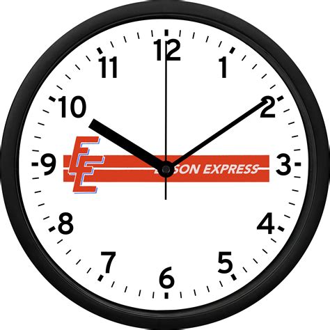 Edson Express Wall Clock Heartland Diecast And Promotions Llc