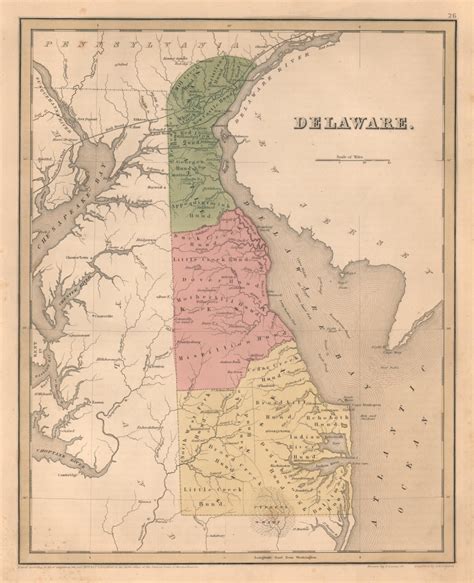 Delaware Colony Map