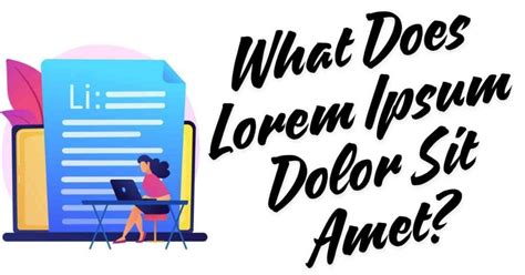What Does Lorem Ipsum Dolor Sit Amet Mean Lipsum Hub