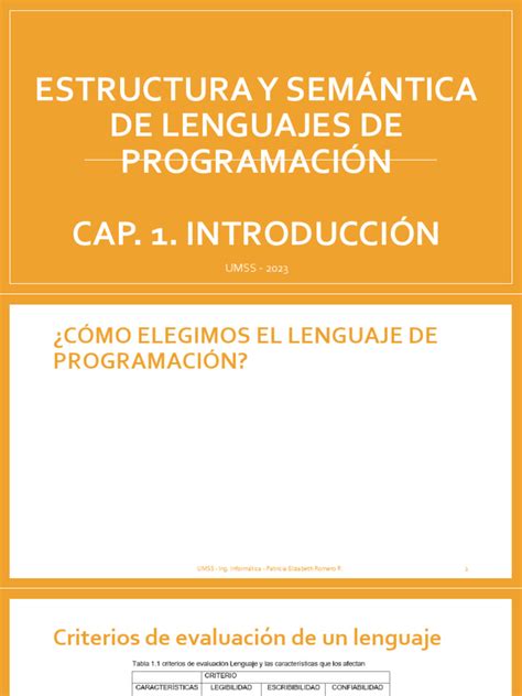 Cap1 Criterios Pdf Lenguaje De Programación Puntero Programación De Computadora