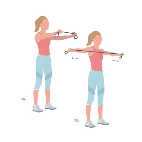 6 Ejercicios Con Bandas Elásticas Para Tonificar Brazos Abdomen